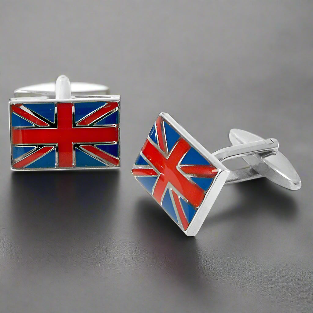 Union Jack Cufflinks – Oscar and Tilly